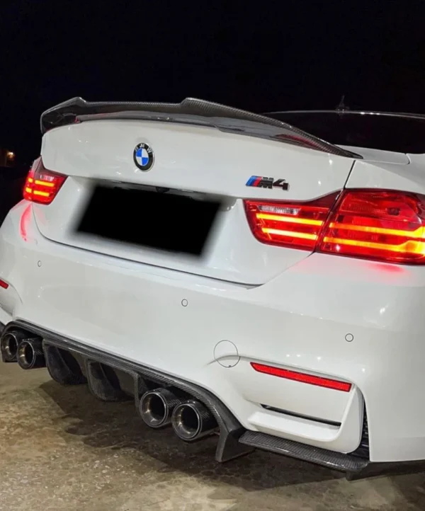 BMW M4 F82 PSM Style Carbon Fibre Rear Spoiler